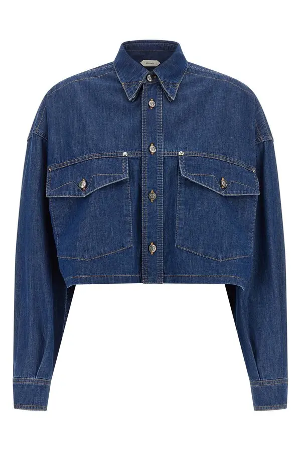 Versace Cropped Shirt