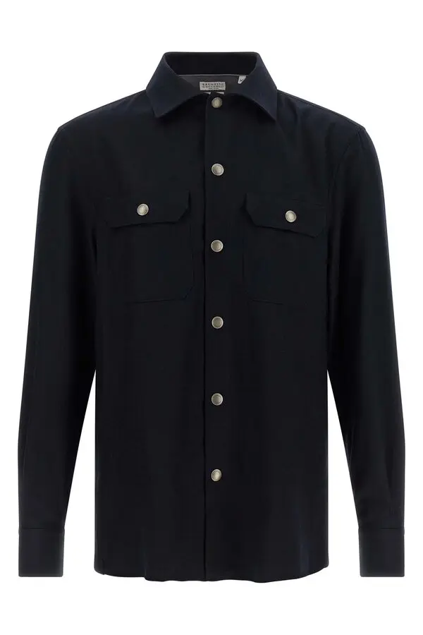 Brunello Cucinelli Flannel Overshirt