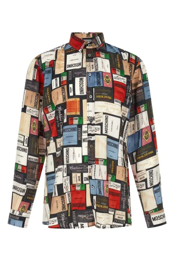 Moschino Labels' Shirt - Multi