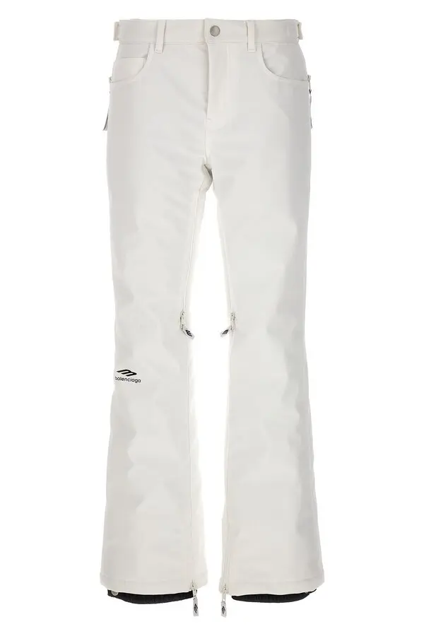 Balenciaga 5-pocket Ski 3b Sports Icon' Pants - White