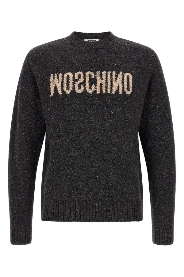 Moschino Mirrored Logo Sweater