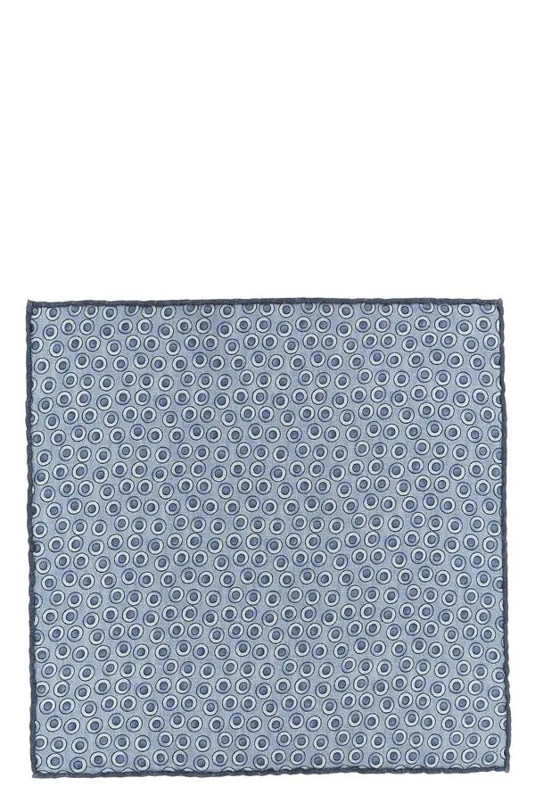 Brunello Cucinelli Polka Dot Pocket Clutch Bag - Blue