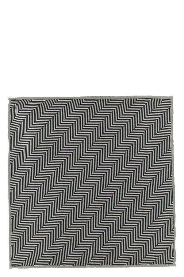 Brunello Cucinelli Chevron Pocket Clutch