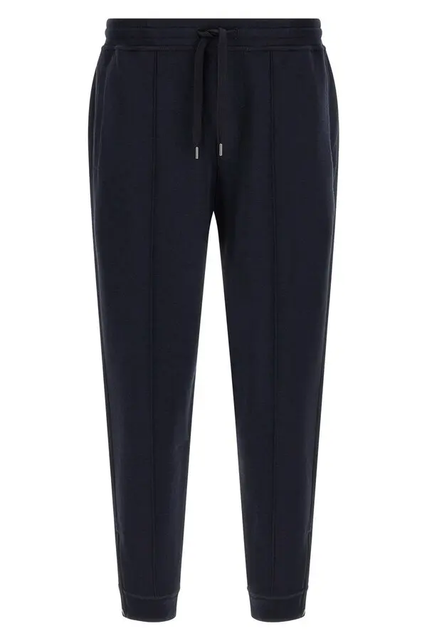 Brunello Cucinelli Cotton, Cashmere And Silk Joggers