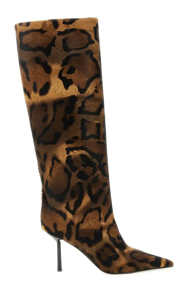 LE SILLA Bella Leopard Print High Boots