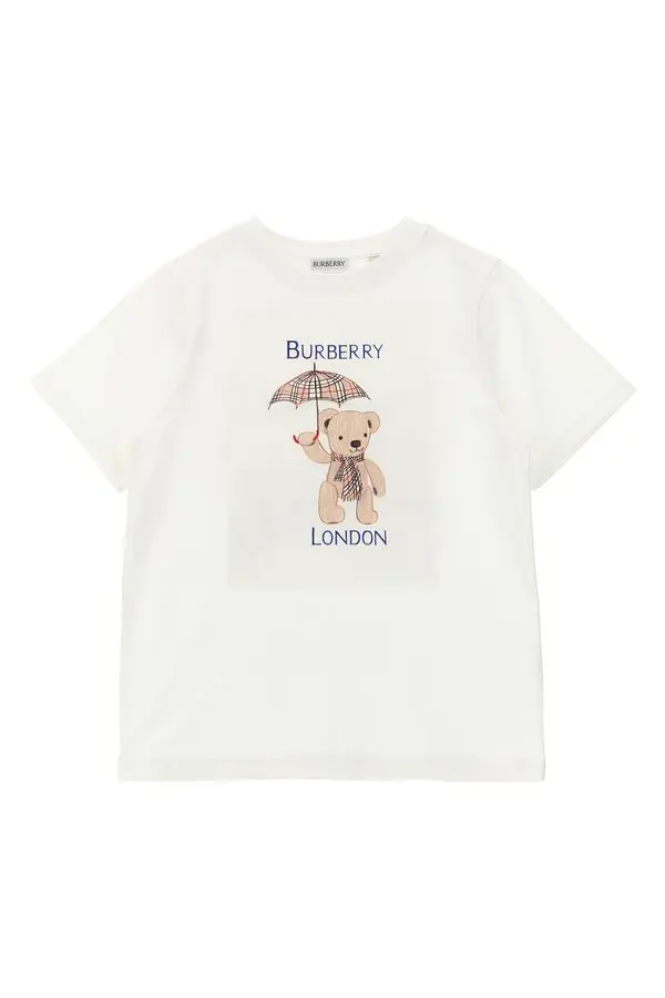 Burberry Cedar London' T-shirt - White
