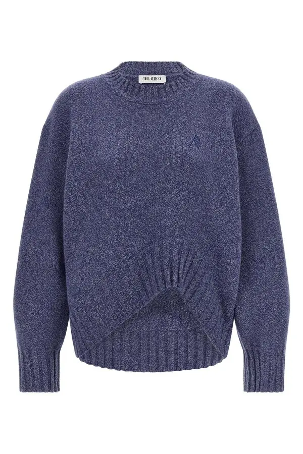 Attico Asymmetrical Hem Sweater