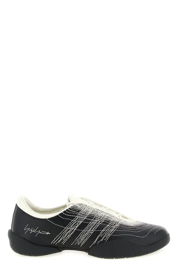 Y3 Regu Leather Sneakers