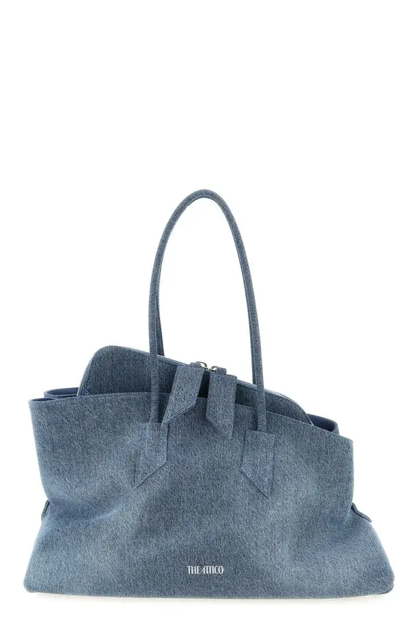 Attico La Passeggiata Medium Shoulder Bag - Blue