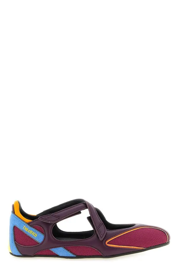 Attico Floor 01' Ballet Flats - Multi