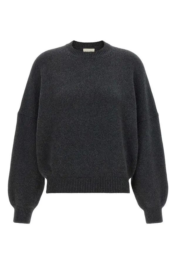Khaite Margaux Cashmere Sweater - Gray