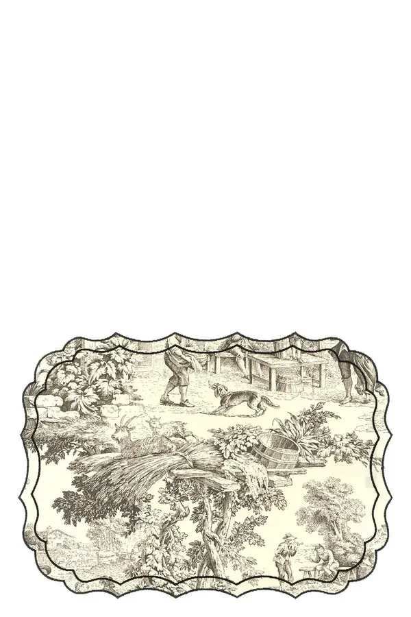 Borgo Delle Tovaglie Firenze Placemat In Stain-resistant Cotton - Multi