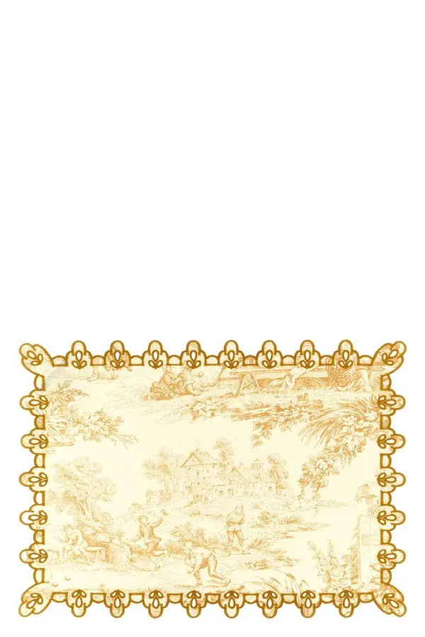 Borgo Delle Tovaglie Amalfi Placemat In Stain-resistant Cotton - Multi