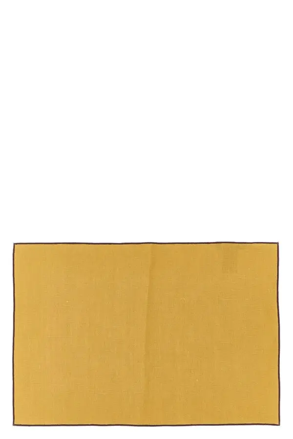 Borgo Delle Tovaglie Stain-resistant Placemat Filo In Linen - Multi