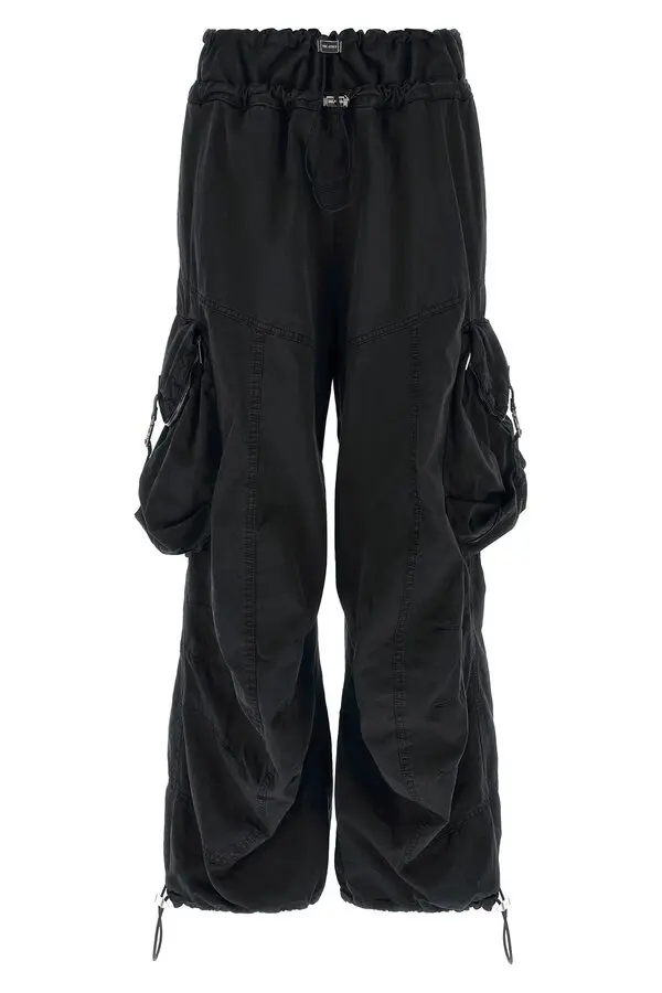 Attico Parachute Cargo Trousers - Black