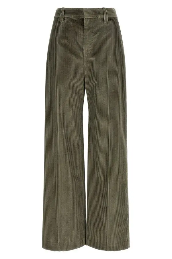 Brunello Cucinelli Corduroy Trousers - Green