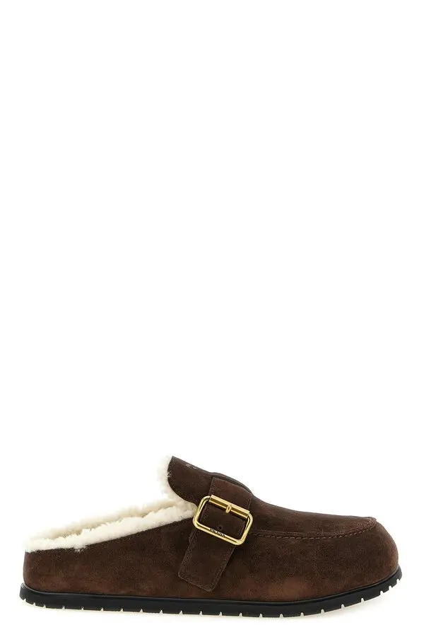 Prada Suede Sabot