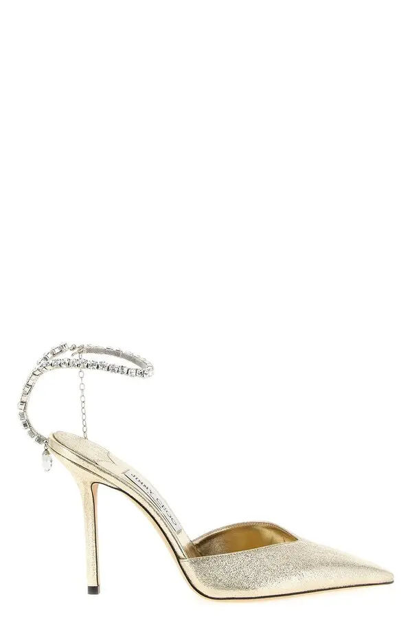 JIMMY CHOO Saeda' Pumps - Gold