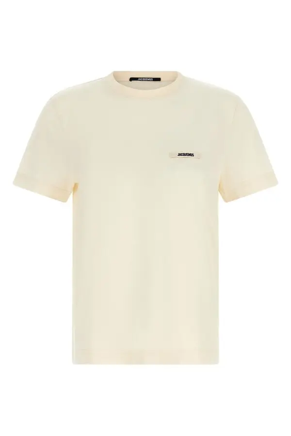 Jacquemus Gros-grain Cotton T-shirt