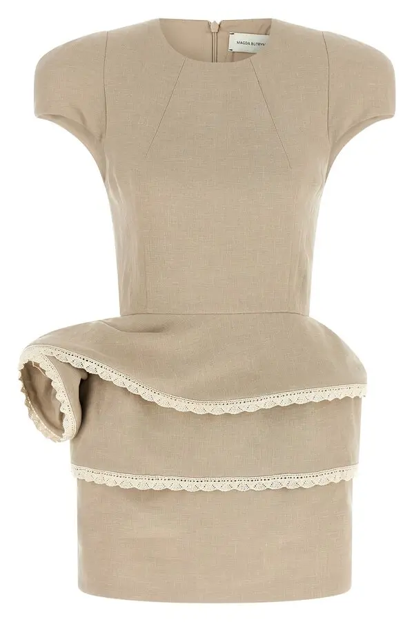 Magda Butrym 52' Dress - Beige