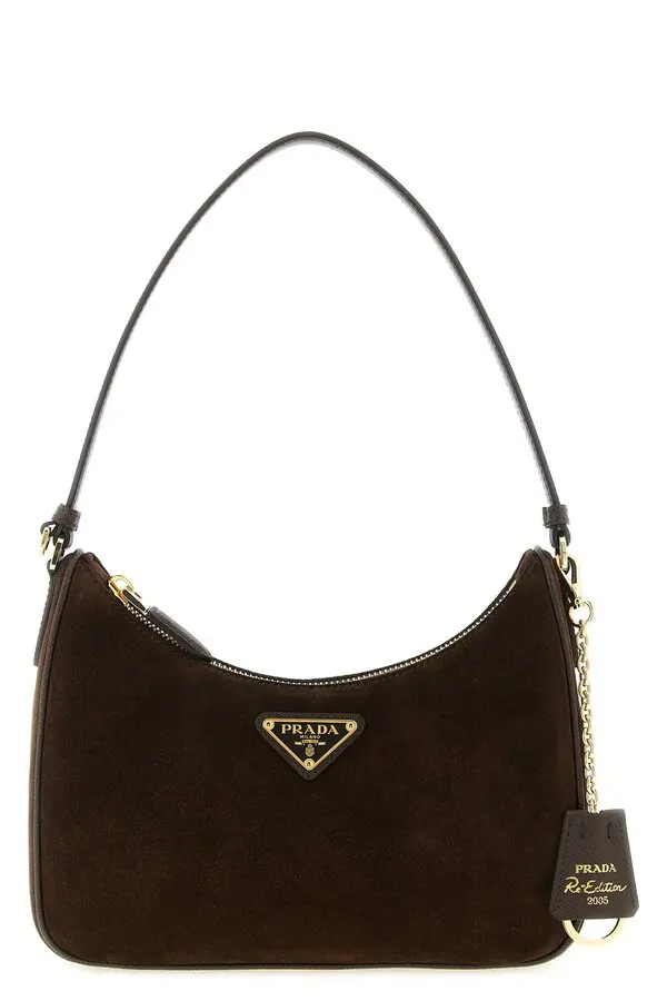Prada Re-edition 2005' Mini Shoulder Bag - Brown
