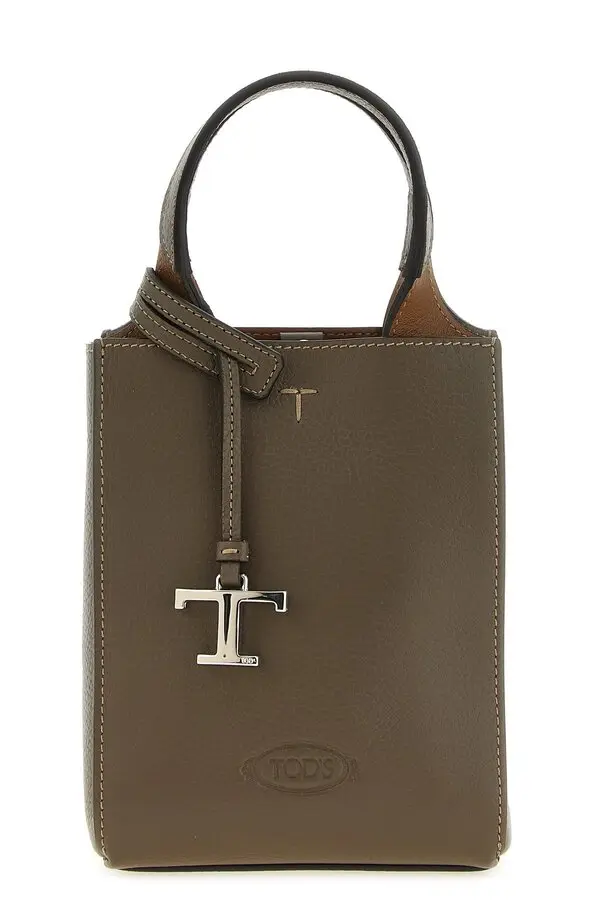 TOD'S Micro 't Timeless' Handbag - Green
