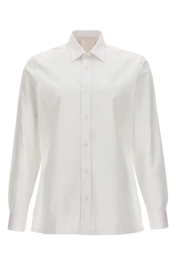 Givenchy Logo Embroidery Shirt