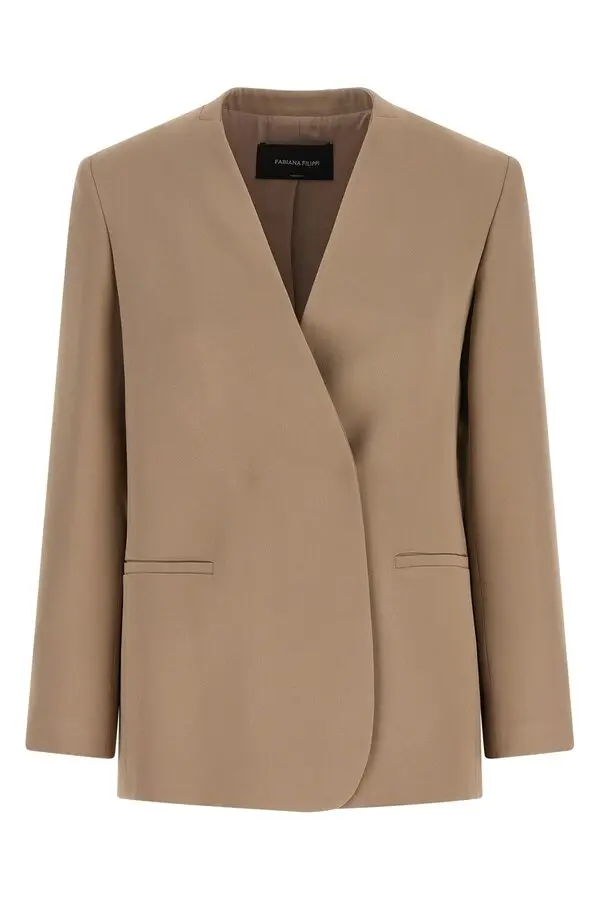 Fabiana Filippi Twill Blazer