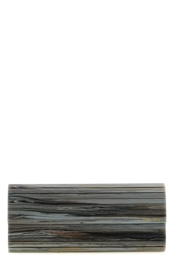 JIMMY CHOO Sweetie Clutch - Gray