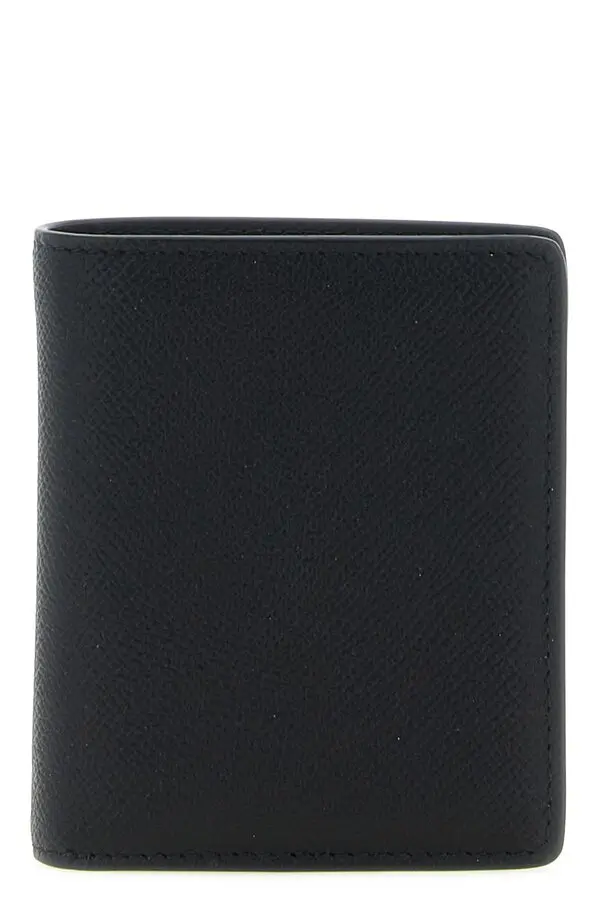 MAISON MARGIELA Bi-fold 'four Stitches' Wallet - Black