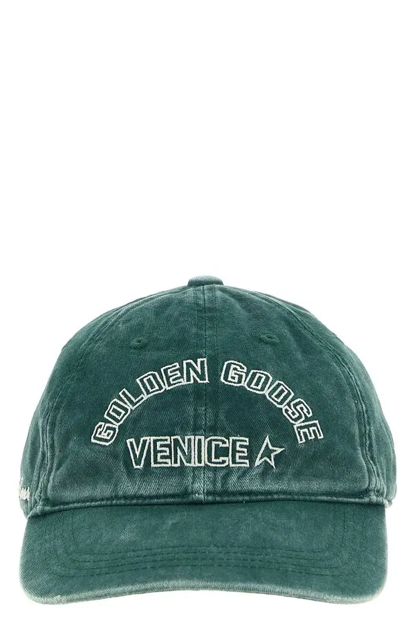 GOLDEN GOOSE Journey' Cap - Green