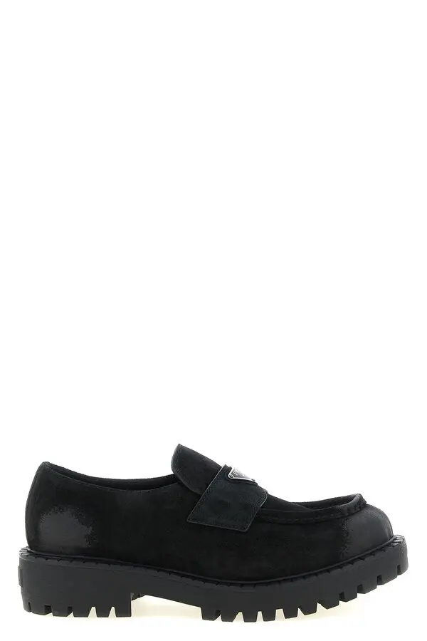 Prada Suede Loafers