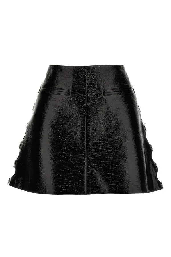COURREGES Vinyl Miniskirt