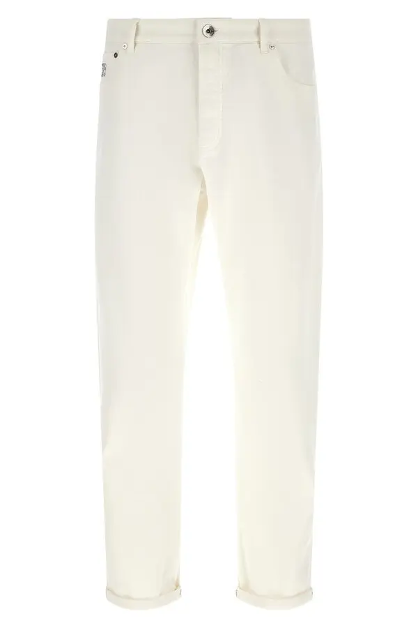 Brunello Cucinelli Tino Jeans - White