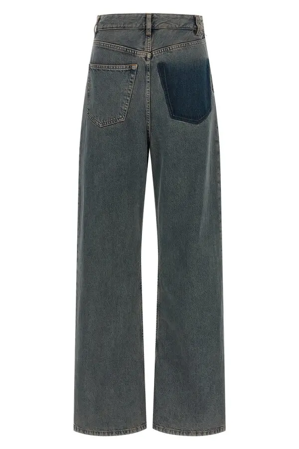 MAISON MARGIELA Back-to-back Construction Jeans - Gray