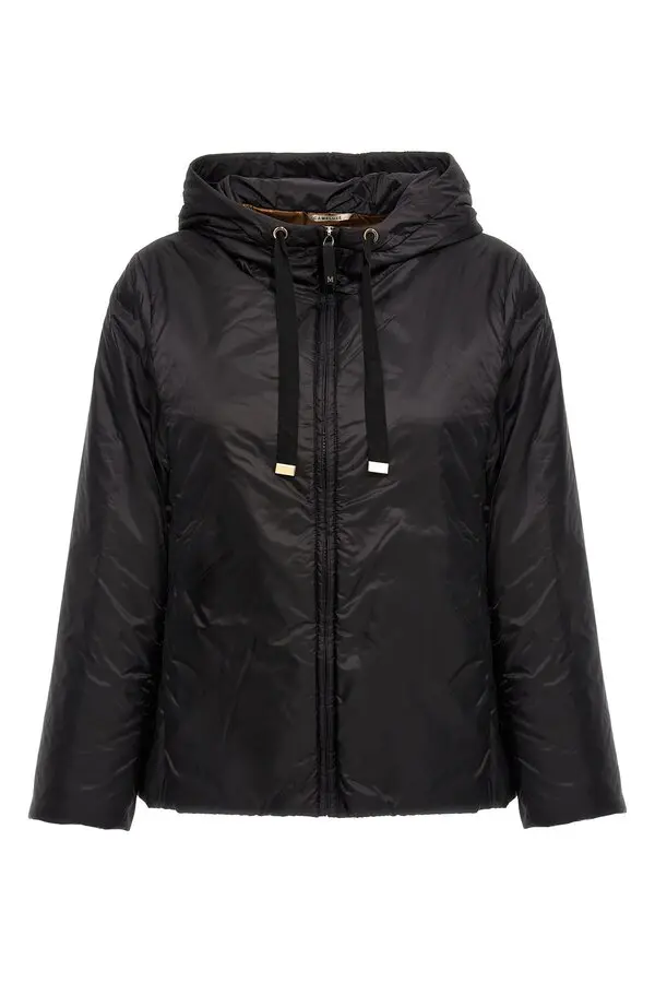 Max Mara Greenh Technical Canvas Jacket - Black