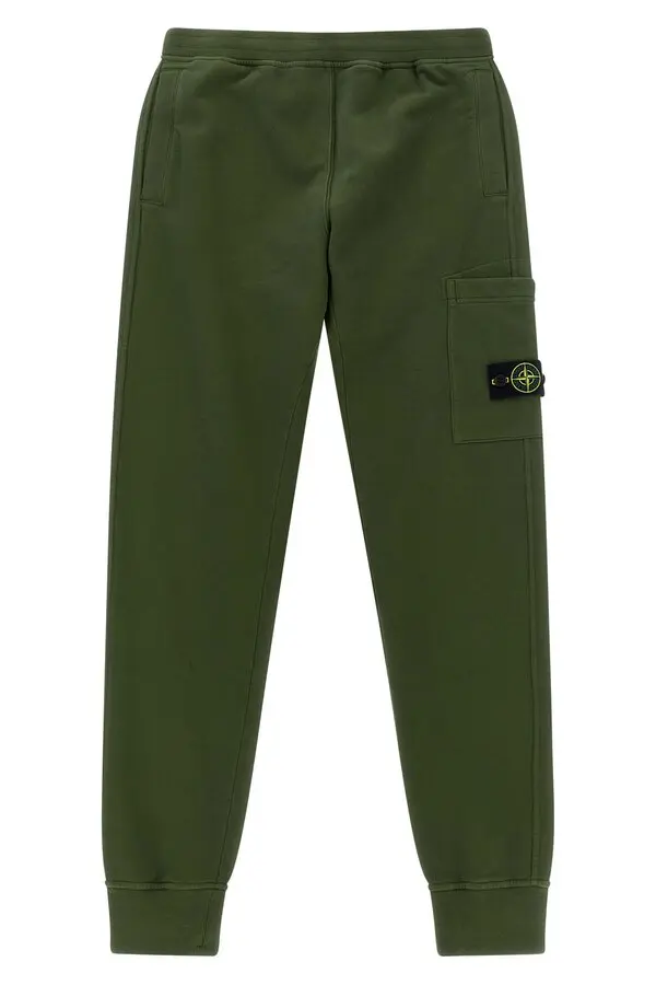 Stone Island Badge Logo' Cargo Joggers