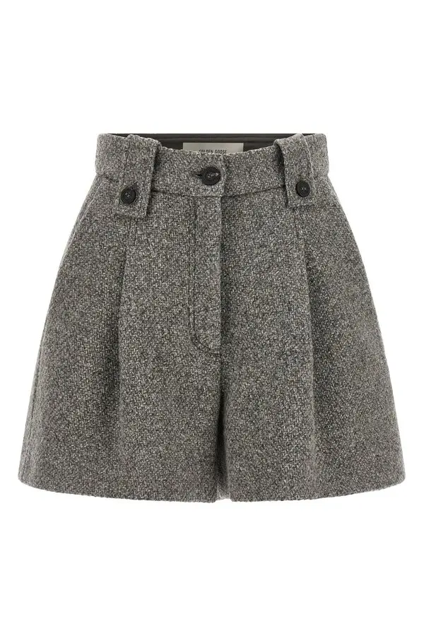 GOLDEN GOOSE Ryanna Virgin Wool Shorts