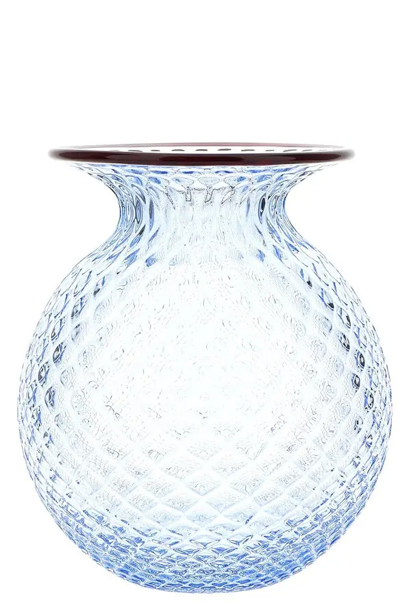VENINI Fiori Balloton' Vase - Light Blue