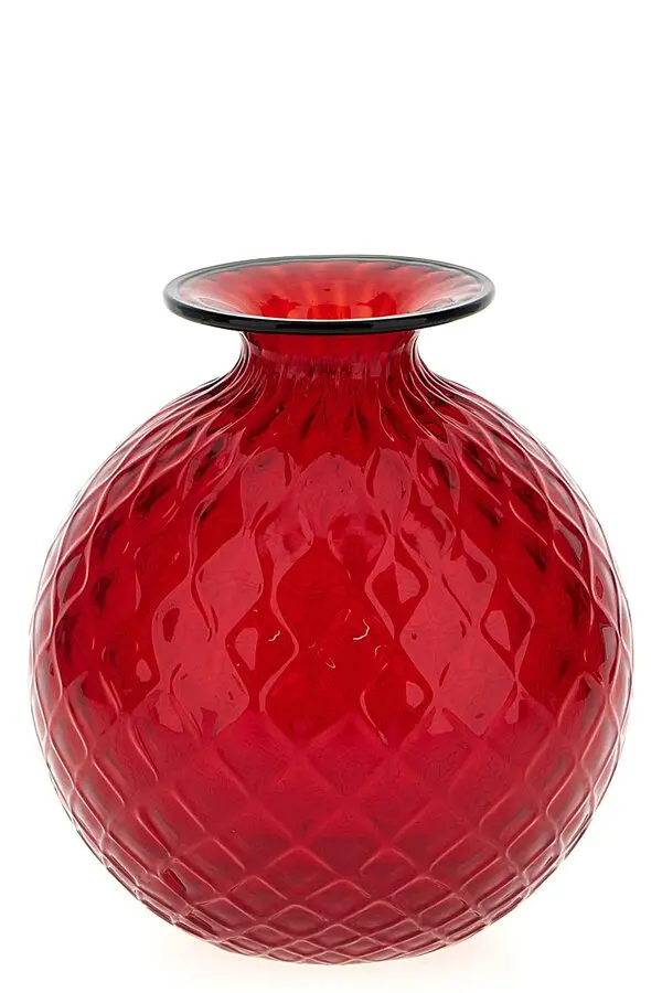 VENINI Monofiore Balloton' Vase - Red