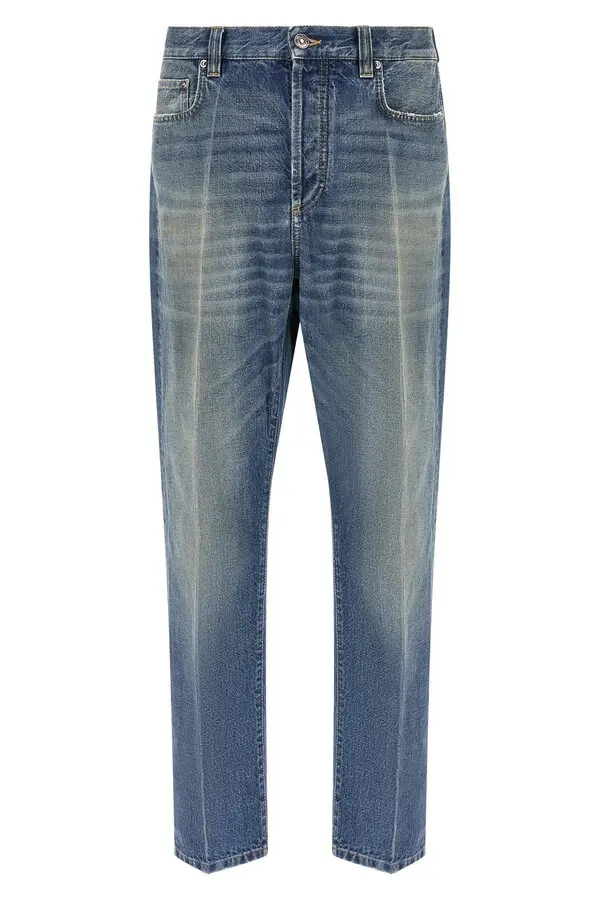 Versace Distressed Jeans - Blue