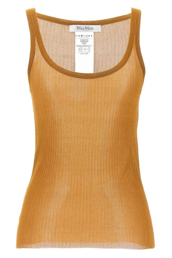 Max Mara Bastia Tank Top - Beige
