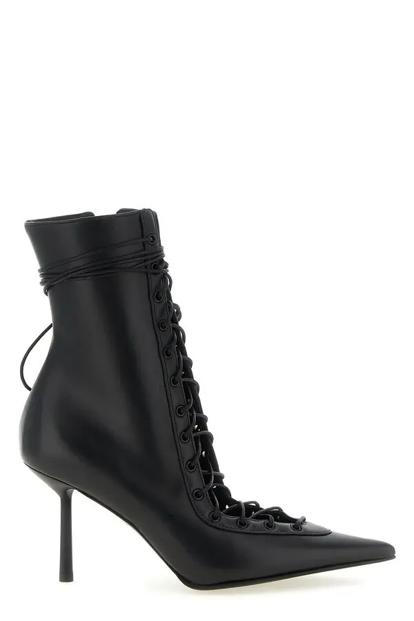 LE SILLA Colette Leather Stiletto Boots