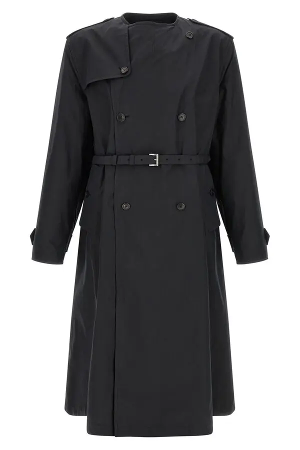 Prada Double-breasted Trench Coat