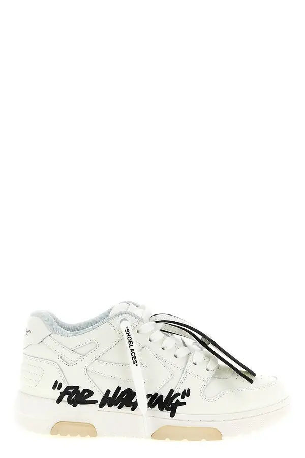 Off-White Out Of Office For Walking' Sneakers - White/black