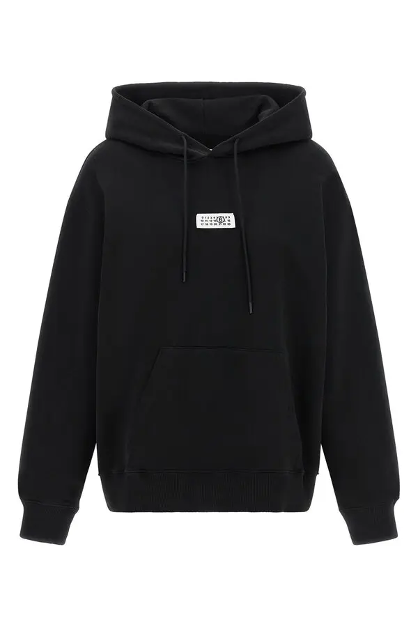 MAISON MARGIELA Numeric Signature Hoodie - Black