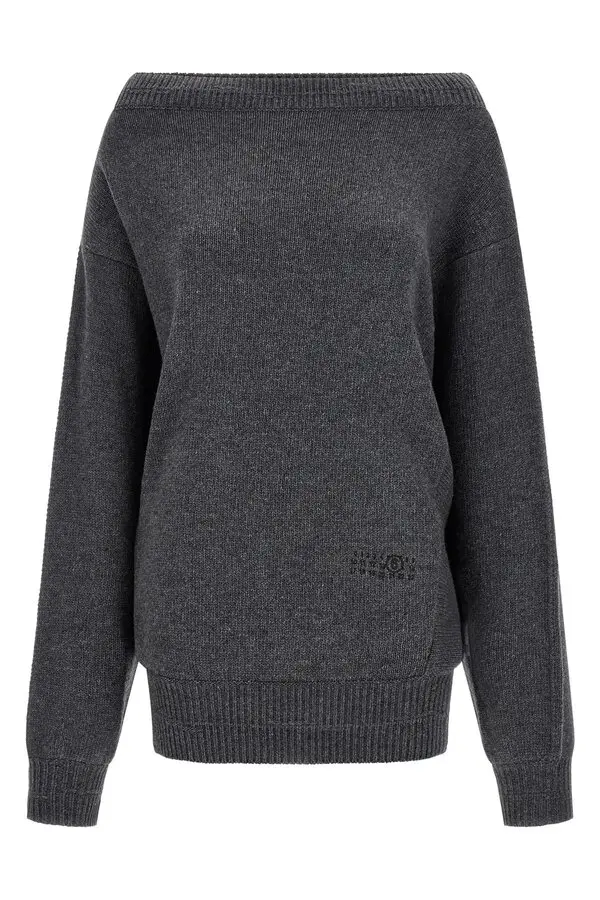 MAISON MARGIELA Numeric Signature Dress - Gray