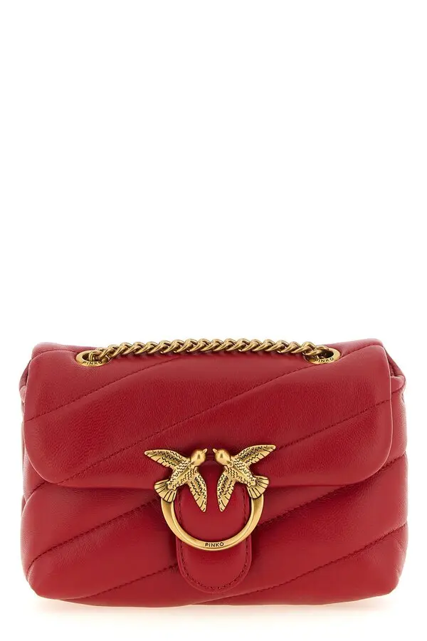 Pinko Baby Love Puff' Crossbody Bag - Red