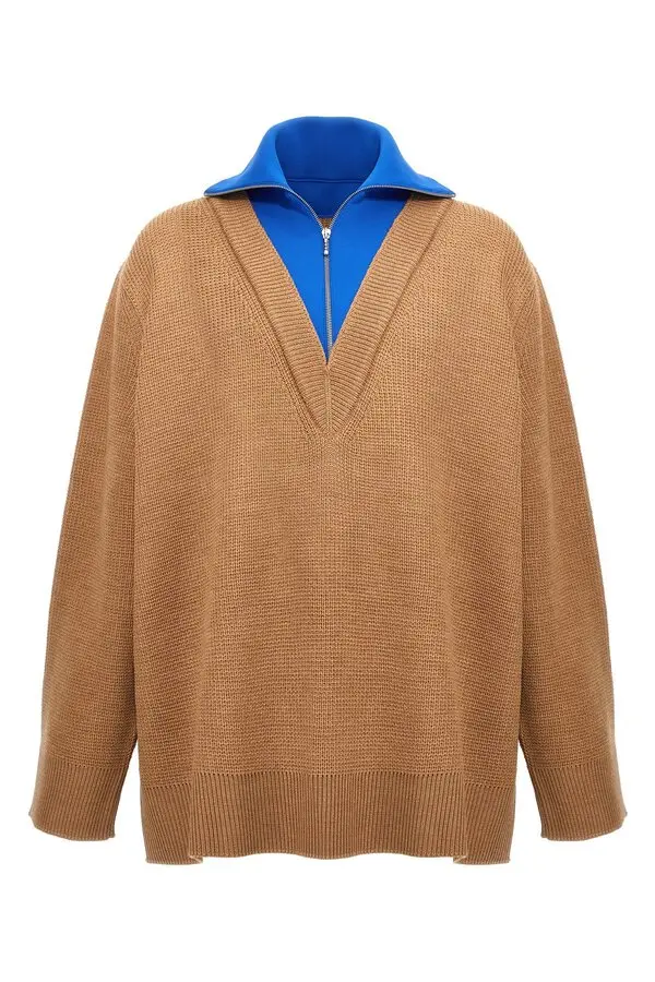 JIL SANDER Half Zip Sweater
