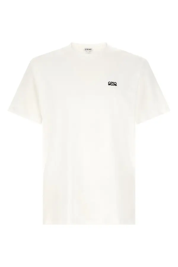Loewe Anagram' Logo Embroidery T-shirt